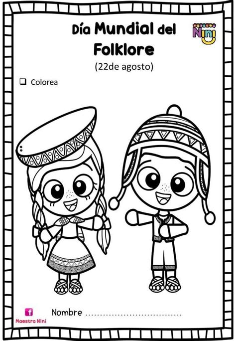 Pin de Yumelys Gonza en 28 julio Folclore Decoración aula de