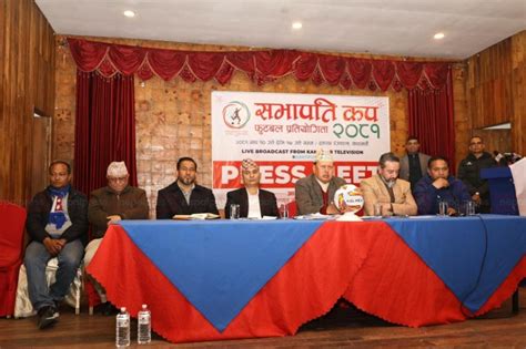 कांग्रेसको ‘सभापति कप फुटबलको तालिका सार्वजनिक विजेतालाई २६ लाख