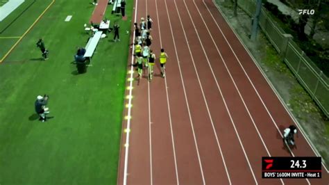 High School Mens 1600m Finals