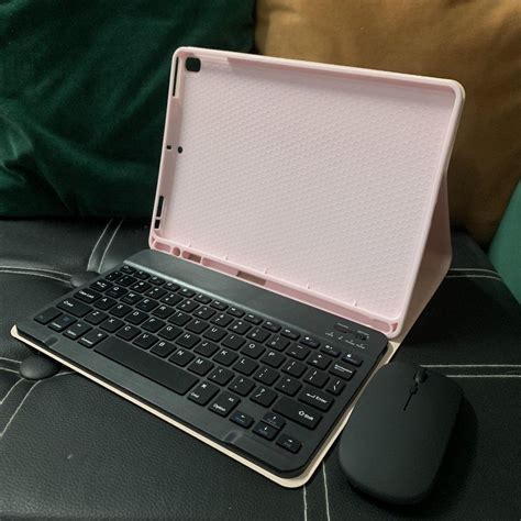 IPad Gen Keyboard Case With Bluetooth Keyboard And Mouse Mobile Phones Gadgets Mobile