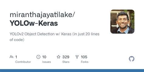 Github Miranthajayatilakeyolow Keras Yolov2 Object Detection W
