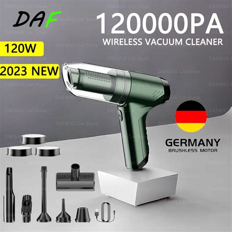120000Pa Kablosuz Araba Elektrikli S P Rge Ak L El Temizlik Robotu Y