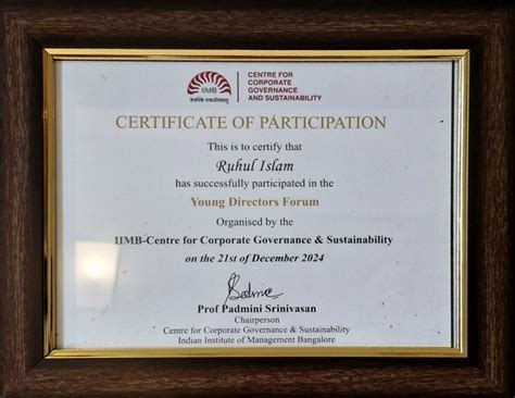 Ruhul Islam On Linkedin Preparing For New Dimensions Of My Career