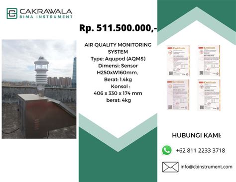 Air Quality Monitoring System Aqupod