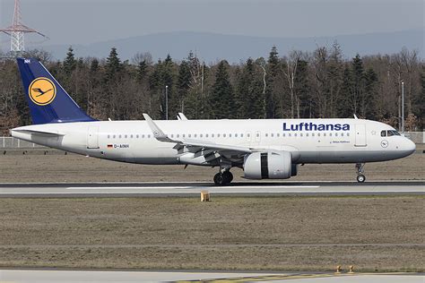 Lufthansa D AINH Airbus A320 271N 31 03 2019 FRA Frankfurt
