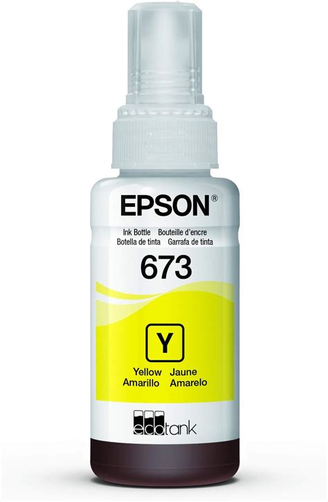 Epson 6 Pack Cartuchos Tinta T673 ML Color Negro Amarillo Magenta Cian Magenta Claro Cian