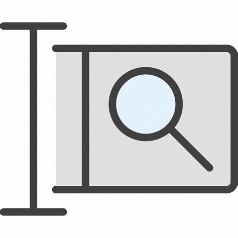 Edit Field Glass Input Magnifying Search Text Box Icon Download