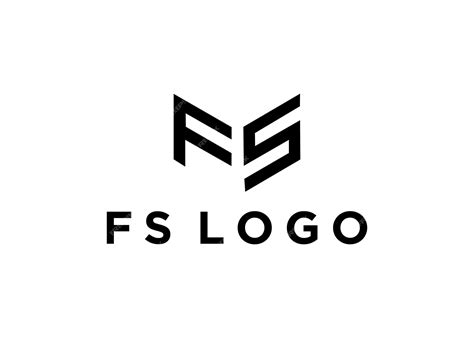 Premium Vector Fs Logo Design Vector Illustration