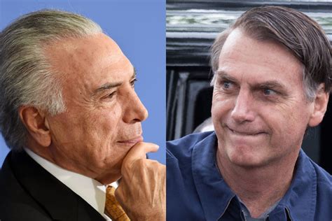 Temer E Bolsonaro Criam Pontes Para O Futuro CartaCapital
