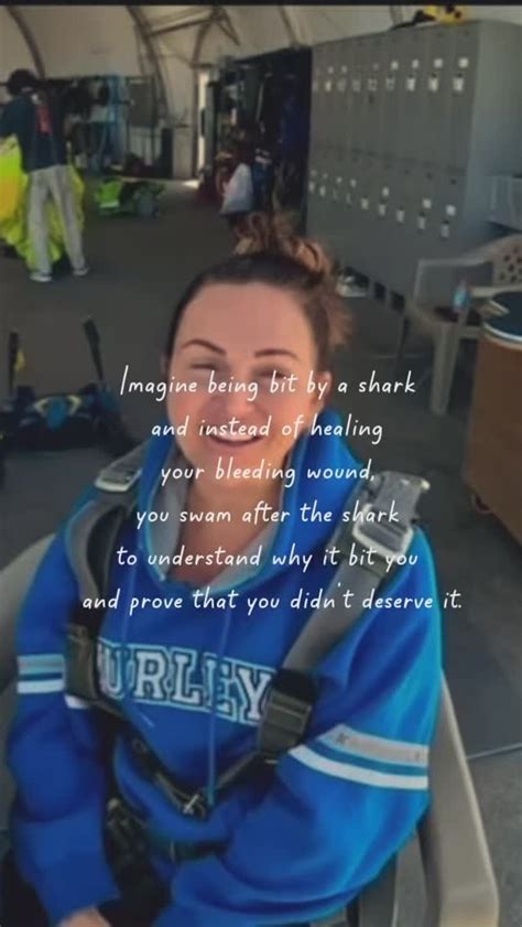 you didn t deserve the bite but you do deserve to heal the reason