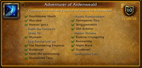 Wrong Ardenweald Rare Mob Name Dustbrawl Gormbore Issue 81