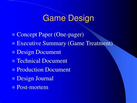 PPT Game Design PowerPoint Presentation Free Download ID 655886