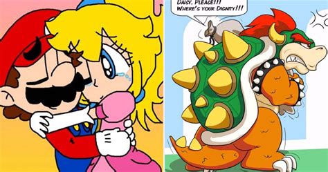 Mario And Luigi And Peach And Daisy Comics Mario And Luigi And Peach And Daisy Comics