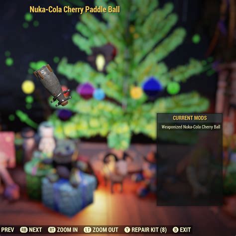 Weapon Nuka Cherry Paddle Ball Fallout 76 Game Items Gameflip