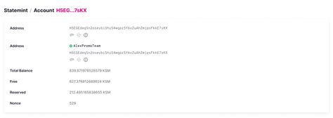 Account Detail Page · Issue 103 · Opensquare Networkstatescan V2 · Github