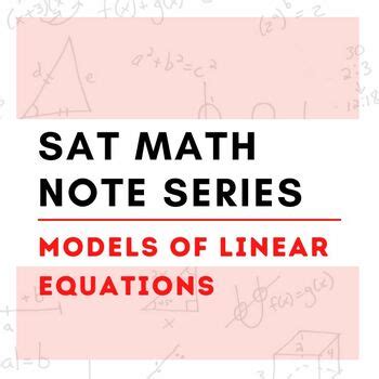 SAT Models Of Linear Equations By Studio Ampersand Learning Coaching