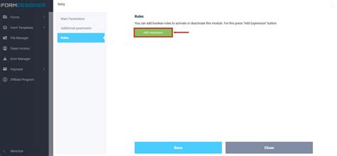 selzy integration application formdesigned knowledge base