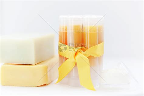 自制唇膏口红香脂温泉黄色化妆品团体肥皂手工白色治疗高清图片下载 正版图片320725959 摄图网
