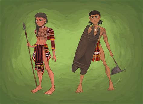 Igorot Men Kalinga Warrior Left Bontoc Headhunter Right Squeegool On Tumblr
