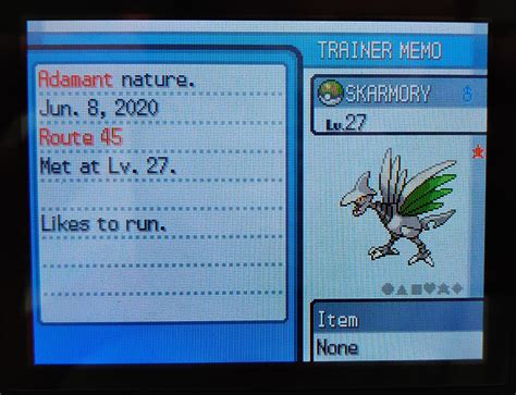 [4] Meet Razer My Shiny Skarmory Shined After A Quick 722 Encounters Used The Illuminate