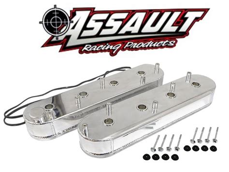 Chevy Ls1 Ls6 Fabricated Aluminum Valve Covers W Coil Mounts Ls2 Ls7