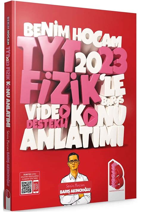Benim Hocam Yayınları Benim Hocam Tyt Fizik Video Destekli Konu Anlatımı Fiyatı Yorumları