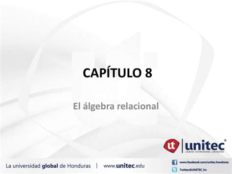 El Lgebra Relacional