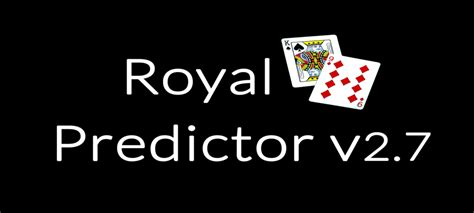 Royal Predictor V27 Baccaraprediction