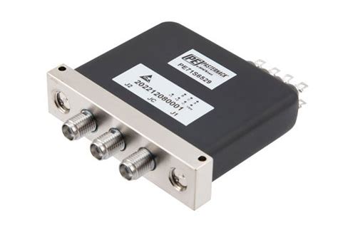 Spdt Ip Rated Electromechanical Relay Latching Switch Terminated Dc To Ghz W Ttl