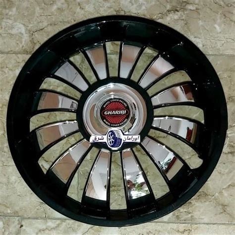 خرید و قیمت قالپاق طرح رینگ پراید 111 صبا تیبا اسپرت ماشین رنگ استیل مشکی ارسال رایگانسایز 13