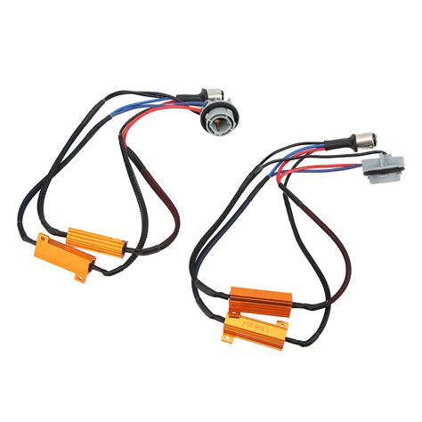 2 pack 50w 12v led resistor decoder dual resistance precise decoding