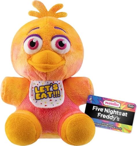 Tiedye Chica Five Nights At Freddys Fnaf Funko Plush Plush Free