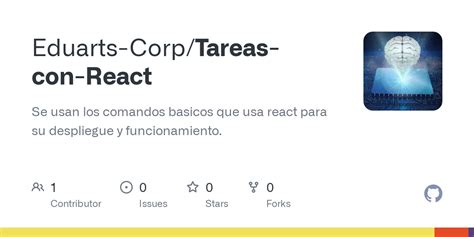Github Eduarts Corptareas Con React Se Usan Los Comandos Basicos