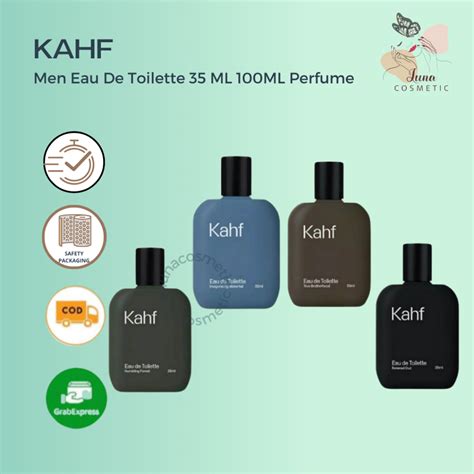 Jual KAHF Men Eau De Toilette ML ML Perfume Original BPOM Parfum Pewangi Shopee Indonesia