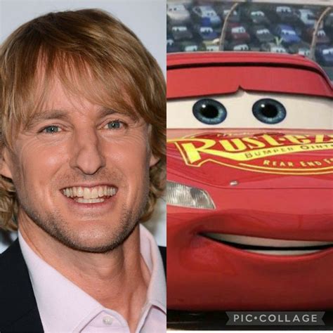 Owen Wilson As Lightning Mcqueen Lightning Mcqueen Owen Wilson
