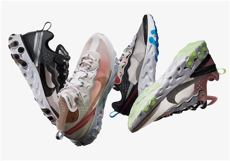 Nike React Element 87 Design Release Date Sneaker Bar Detroit