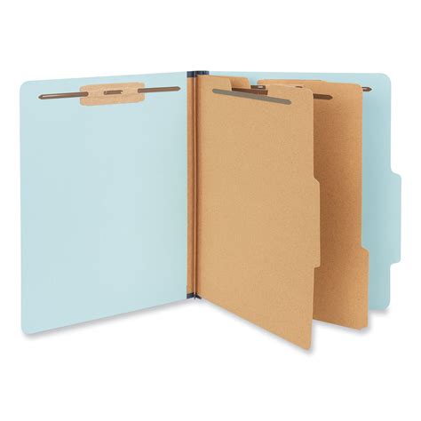 Universal® Six Section Pressboard Classification Folders 25
