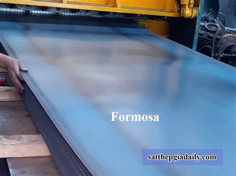 Giá Sắt Thép Tấm Formosa Mới Nhất