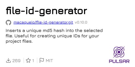 File Id Generator