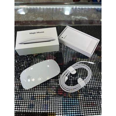 【二手極新盒裝】99成新 Apple Magic Mouse A1657 白色【台灣公司貨已過保固】滑鼠 蝦皮購物