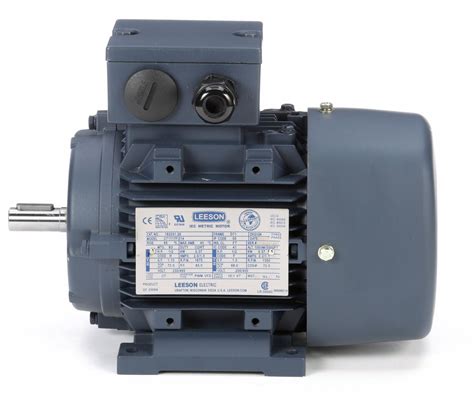Leeson Metric Motor 12 Hp 3 Phase Nameplate Rpm 1695 Voltage 230