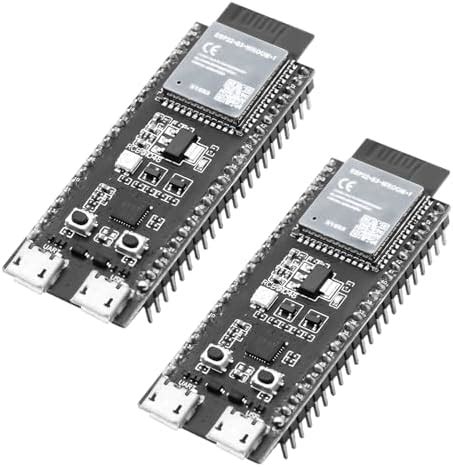 ESP32 S3 ESP32 S3 DevKitC 1 Schede Di Sviluppo RUIZHI 2 Pezzi ESP32 S3