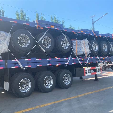 Vehicle Master Heavy Duty 3 Axle Flatbed Trailer Transporter 40 45 FT