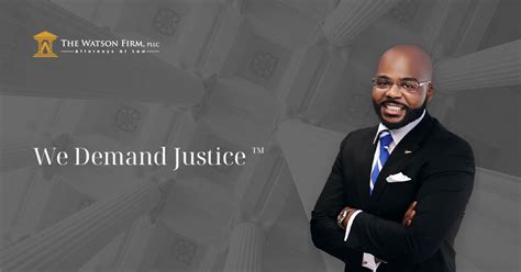 About Us The Watson Firm Pllc