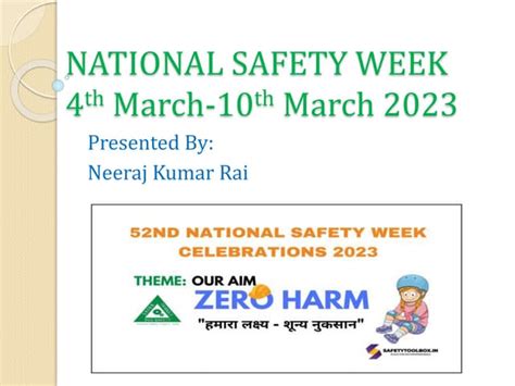 National Safety Week 2023pptx