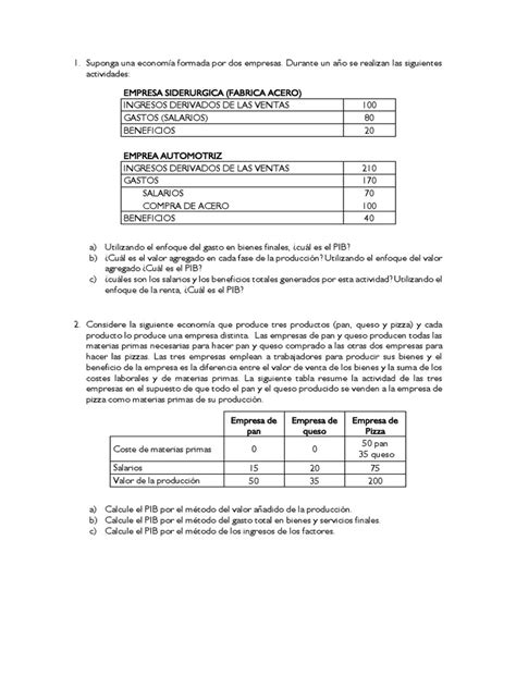 ejercitario 1 macro 1 pdf producto interno bruto business