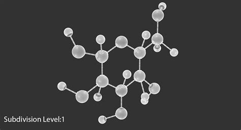 포도당 분자 3d 모델 29 Fbx Max Obj Free3d