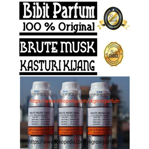Jual Bibit Parfum Kasturi Kijang Brute Musk 500gr Segel Pabrik By Keva