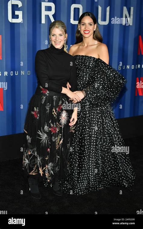 Melanie Laurent And Adria Arjona Attend Netflixs 6 Underground New