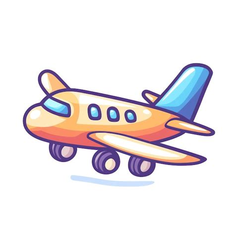 Pretty Cartoon Plane